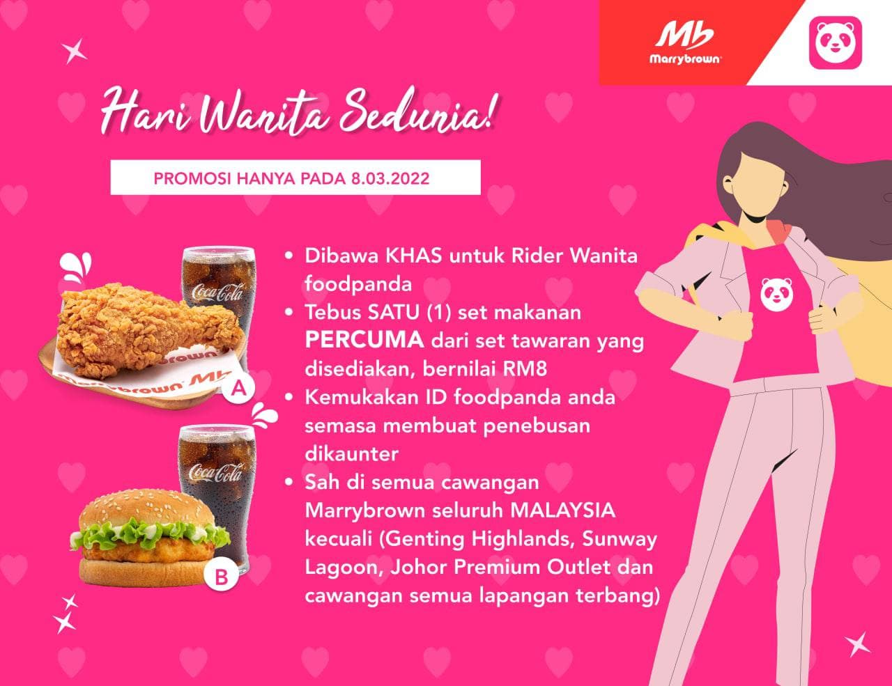 Marrybrown x foodpanda | pandariders | foodpanda MY