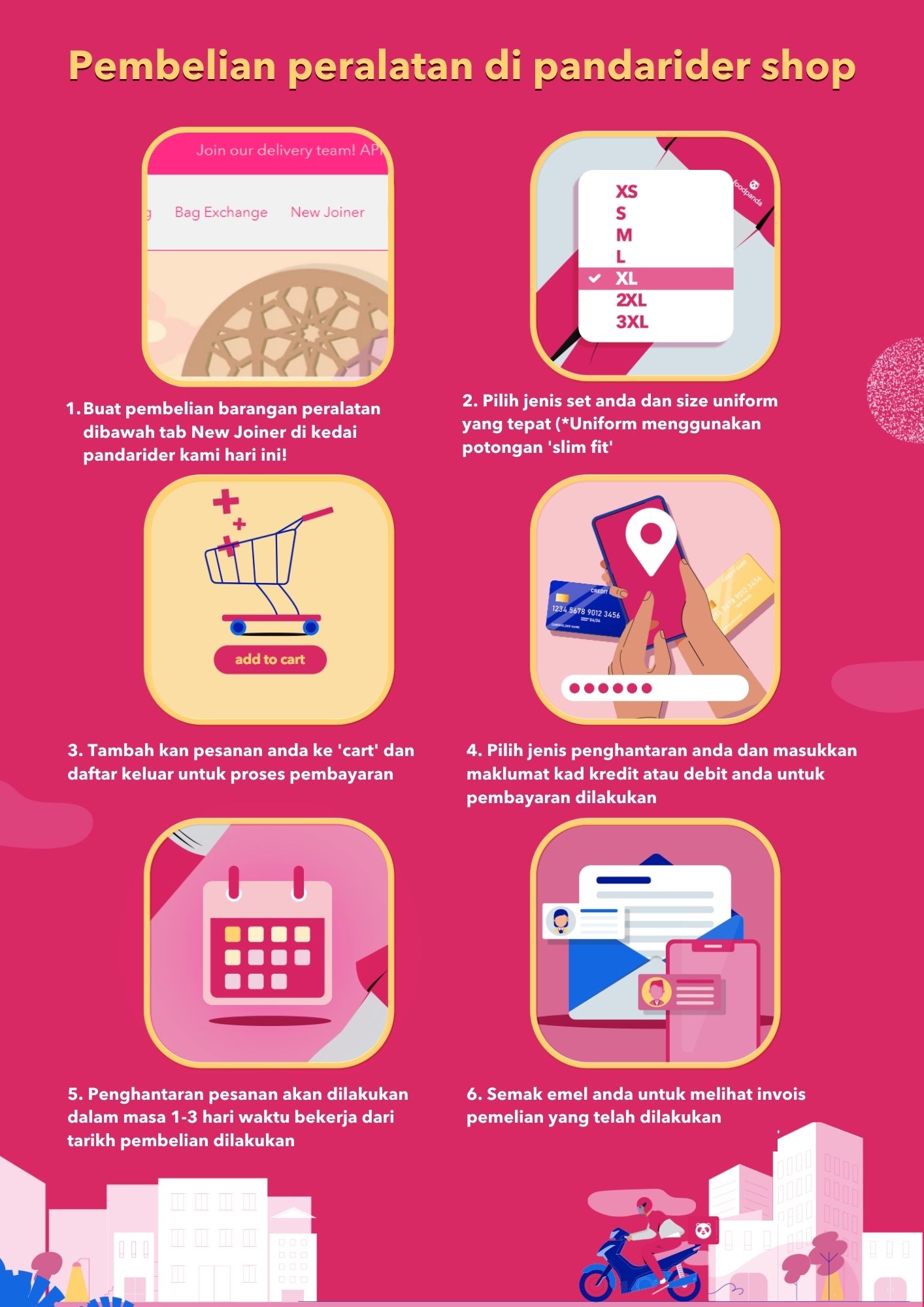 Rider Shop | pandariders | foodpanda MY