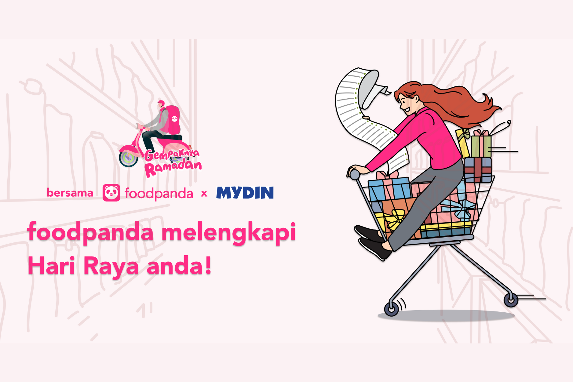 Supermarket Sweep | pandarider | foodpanda MY